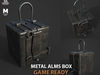3D model Metal alms box VR / AR / low-poly | CGTrader