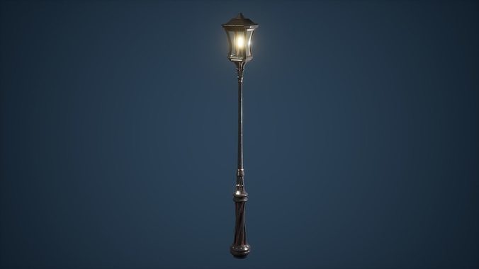 3D model Light Pole Game Ready VR / AR / low-poly | CGTrader