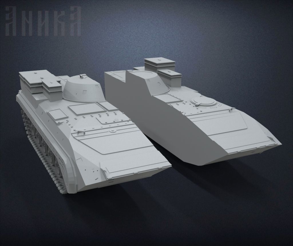 Infantry fighting vehicle BMP-1 3D model 3D printable | CGTrader