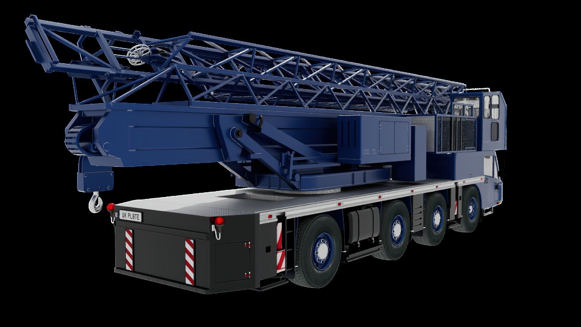 Mobile Crane Spierings AT4 3D model | CGTrader