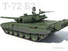 T-72B3 Modern russian main battle tank 4 in 1 3D model | CGTrader