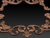 Picture frame Decor ornamental pattern 3D model 3D printable | CGTrader