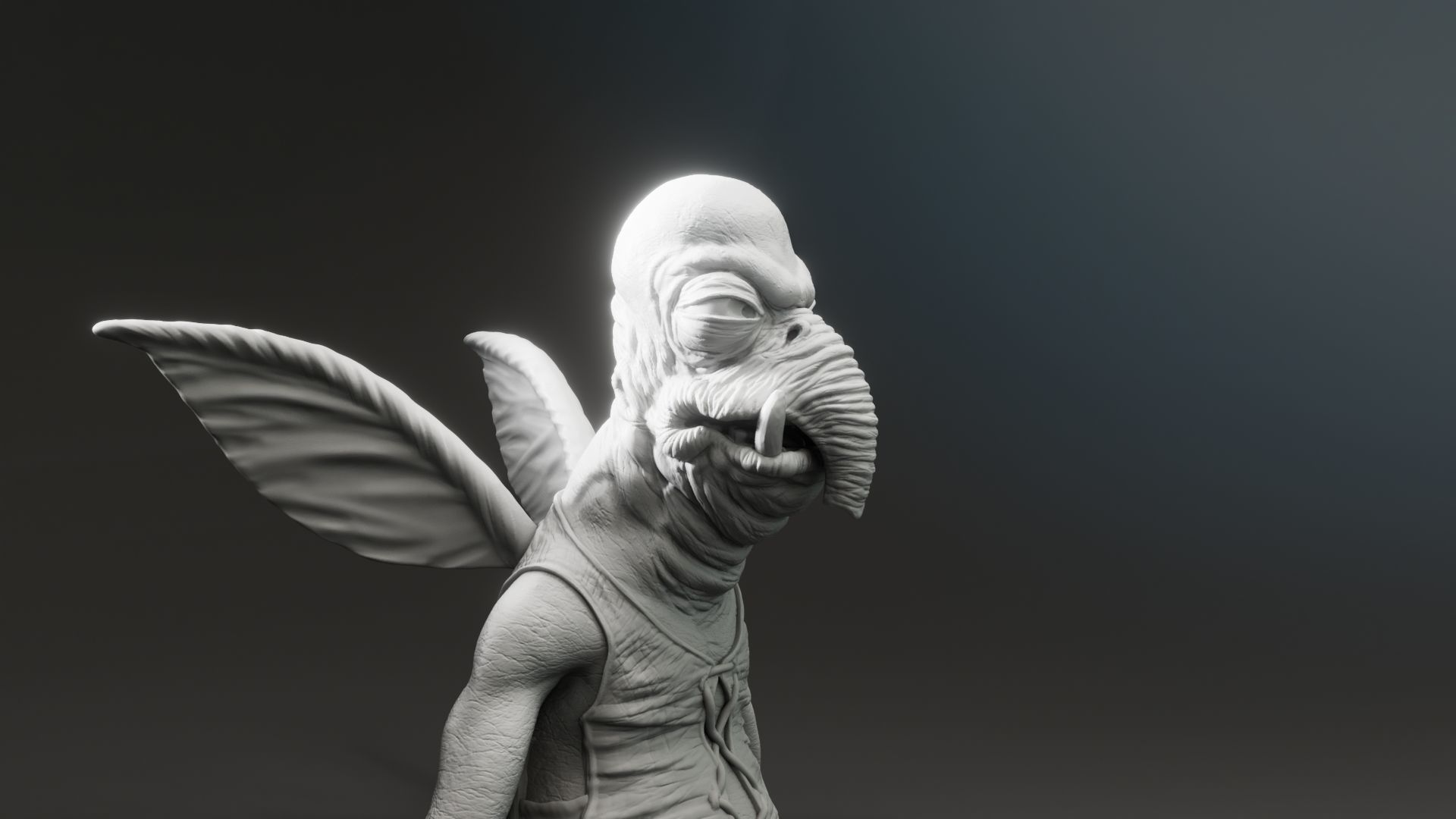 Andy Socombe - Watto - Star Wars The Phantom Menace 3D model 3D ...