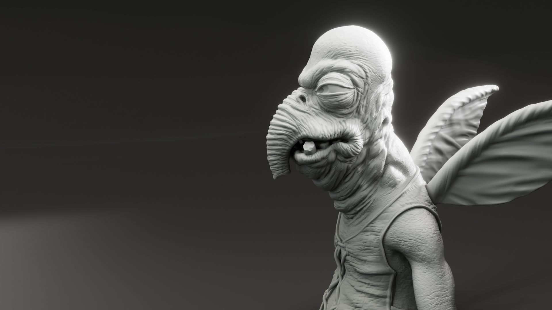 Andy Socombe - Watto - Star Wars The Phantom Menace 3D model 3D ...