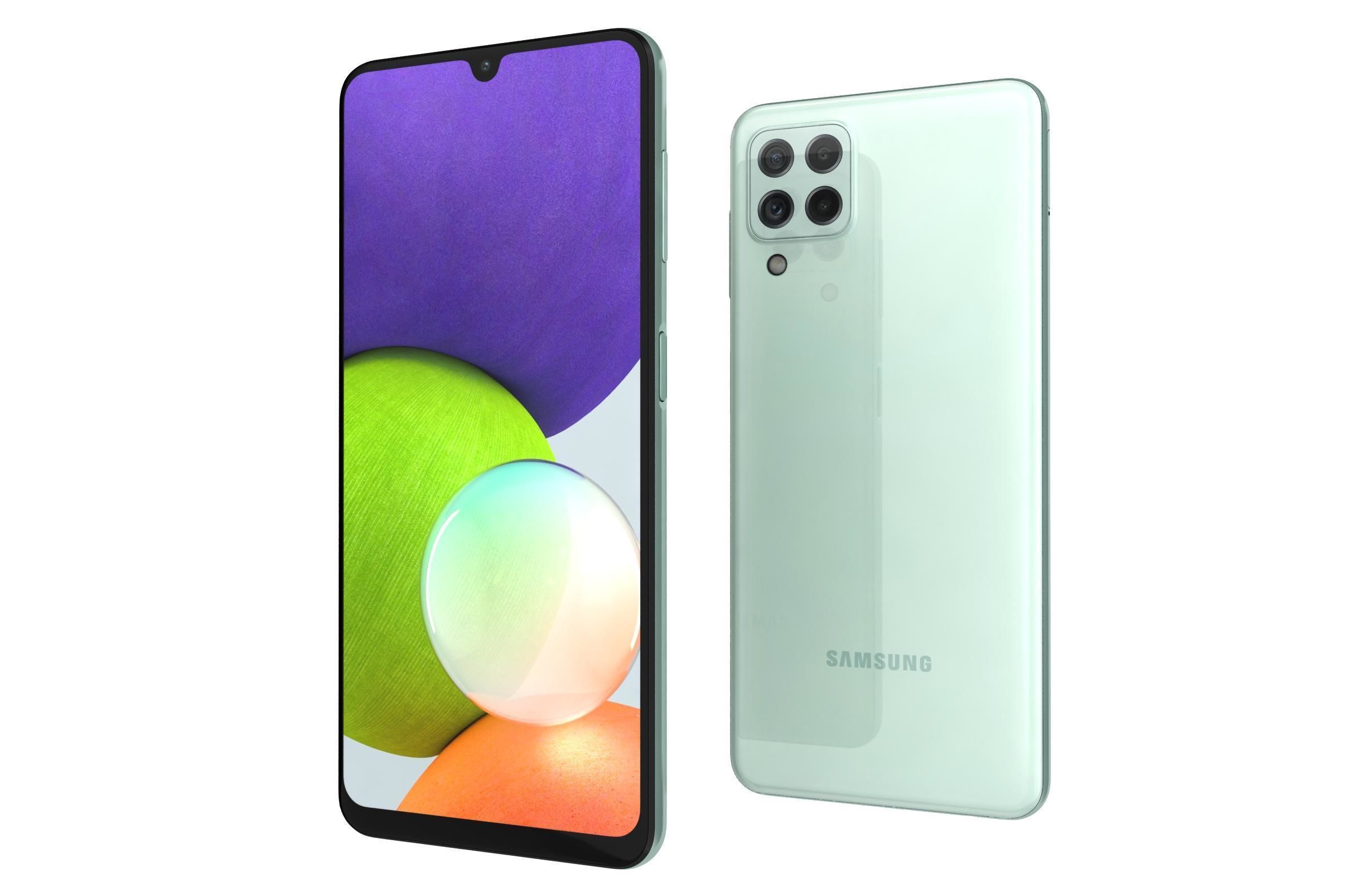 Samsung Galaxy A22 All Colors 3D model | CGTrader