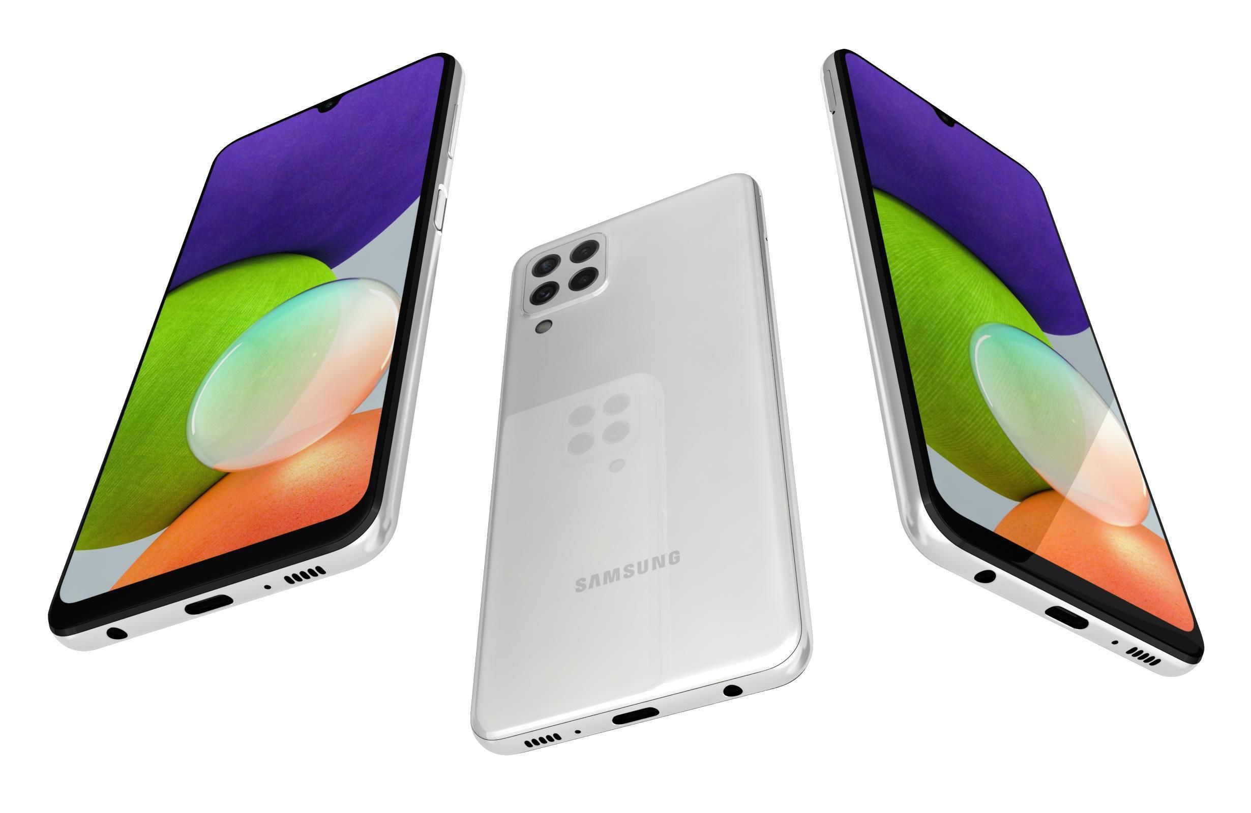 Samsung Galaxy A22 All Colors 3D model | CGTrader