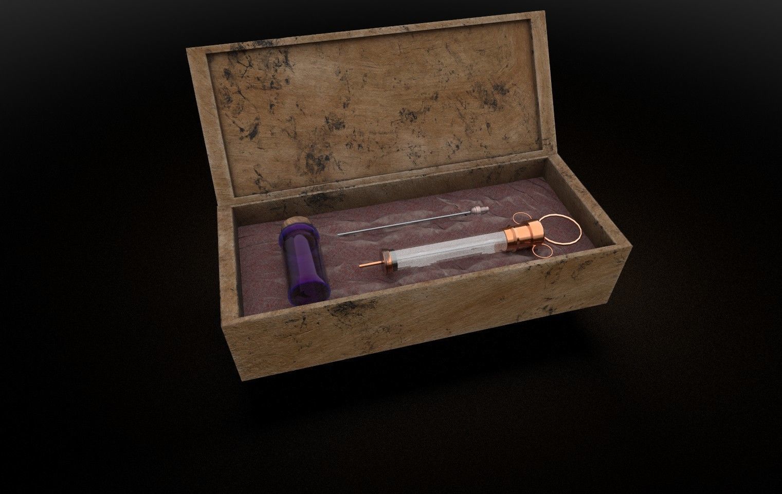 Titan Syringe free 3D model | CGTrader