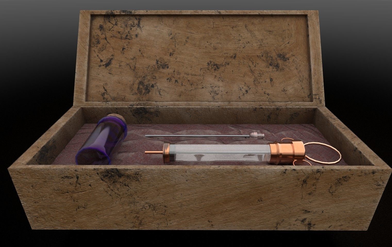 Titan Syringe free 3D model | CGTrader