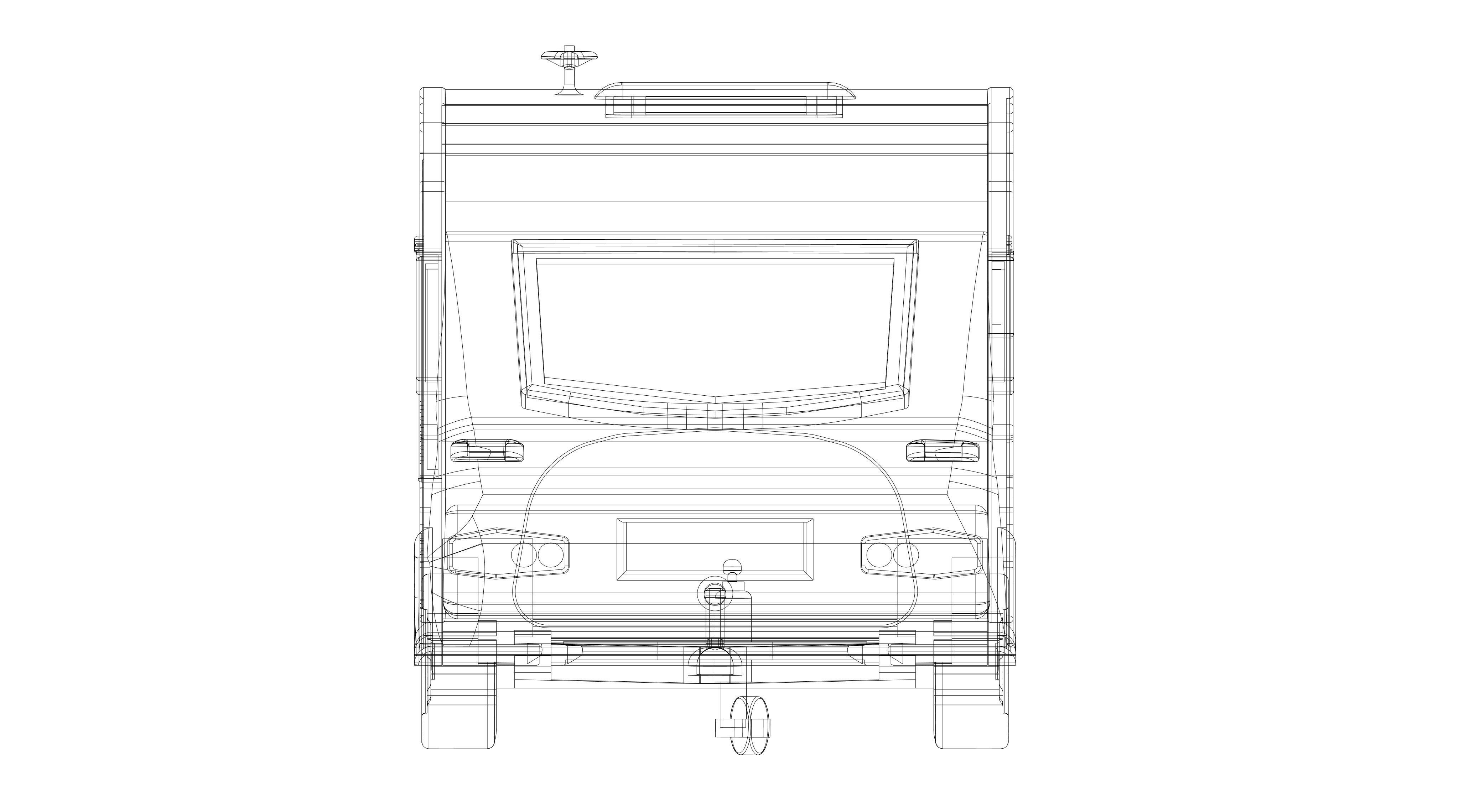 3d printable caravan - Hi poly 3D model 3D printable | CGTrader