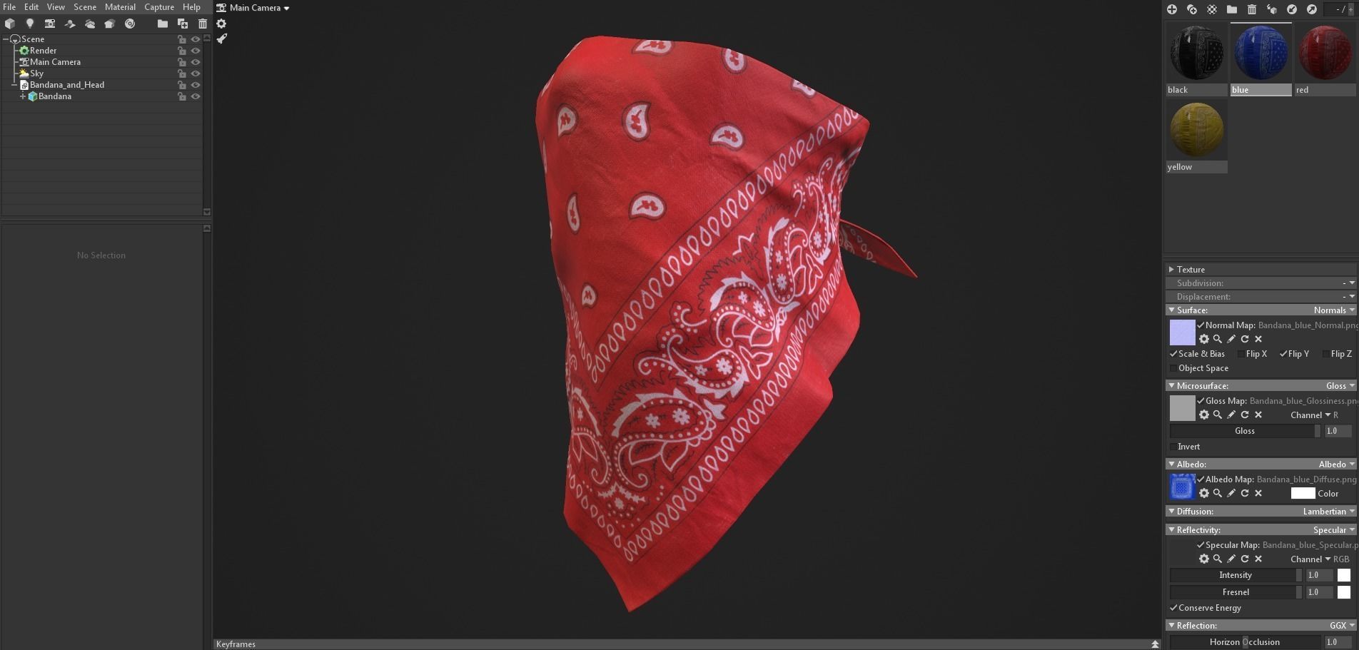 Bandanas pack 3D Model Collection | CGTrader