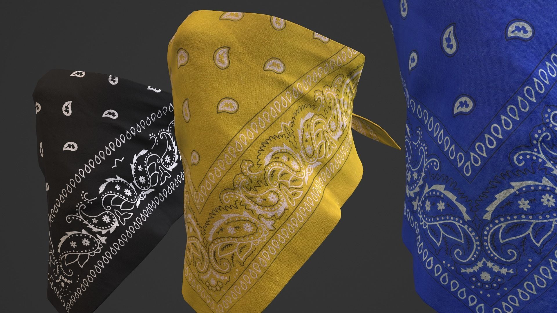 Bandanas pack 3D Model Collection | CGTrader