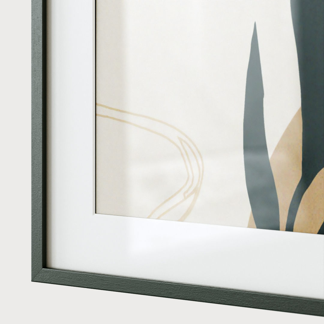 Triptych abstract poster set 3D model | CGTrader