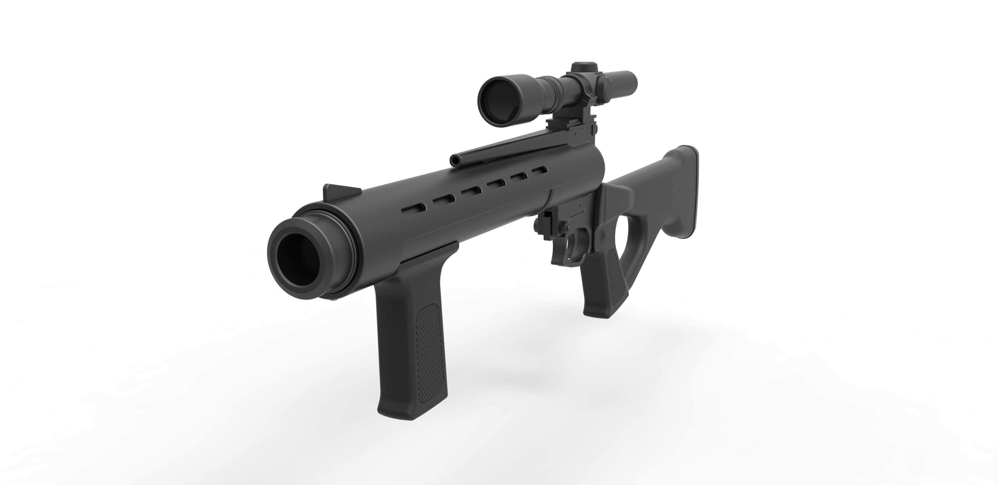 Deathwatch Blaster Rifle from The Mandalorian TV series 3D model | CGTrader