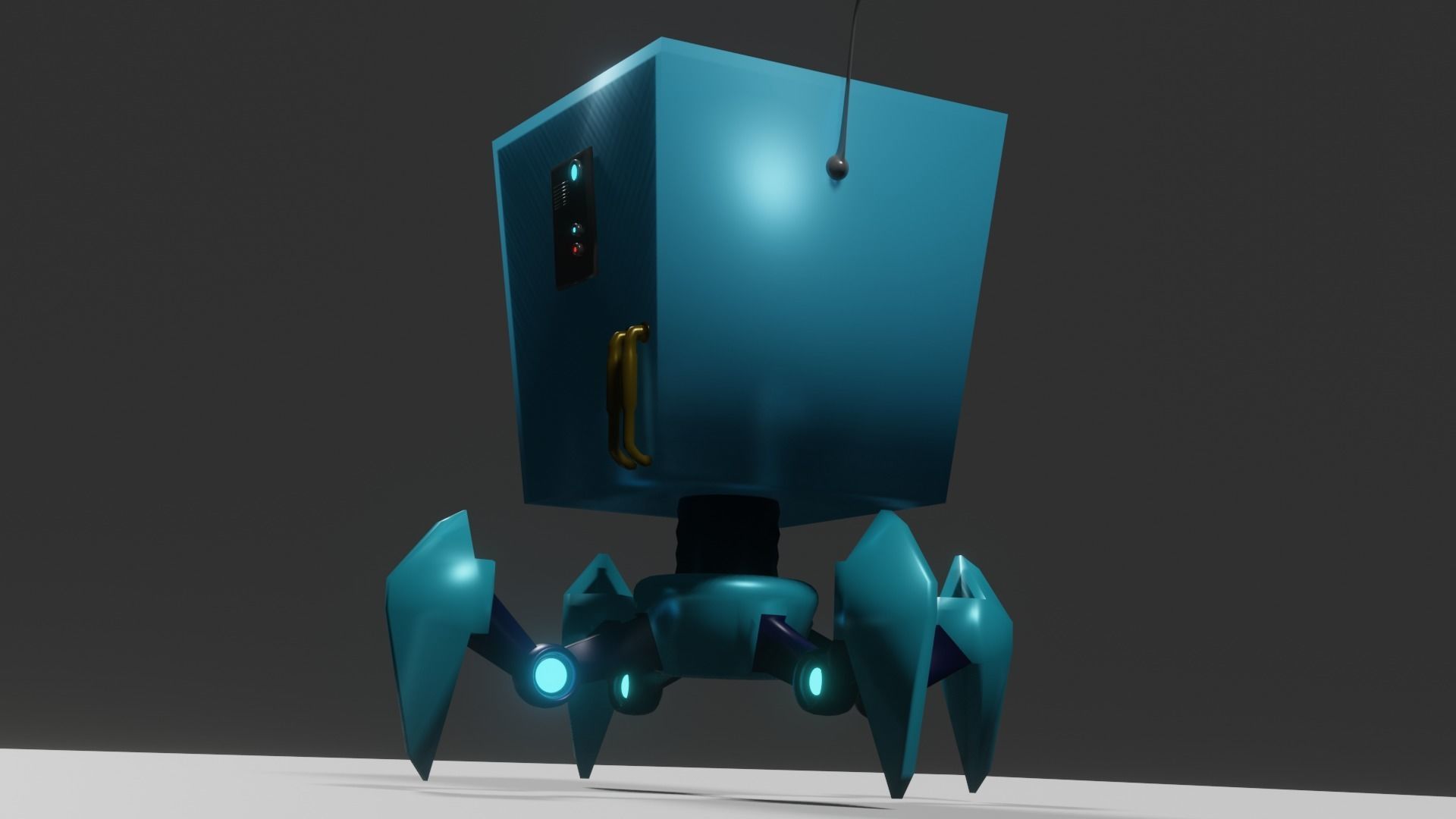 3D model Robot Spider VR / AR / low-poly | CGTrader