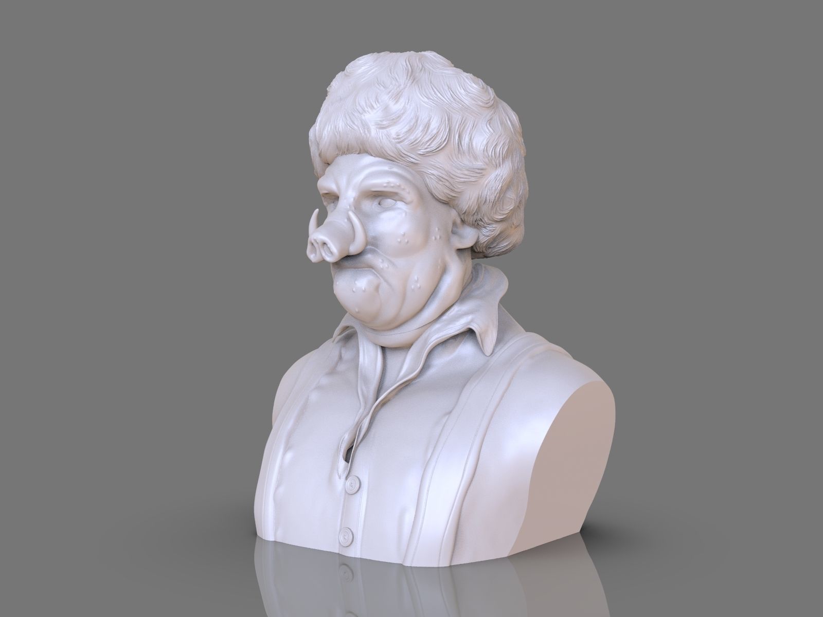 Wookalar Bust 3D model 3D printable | CGTrader
