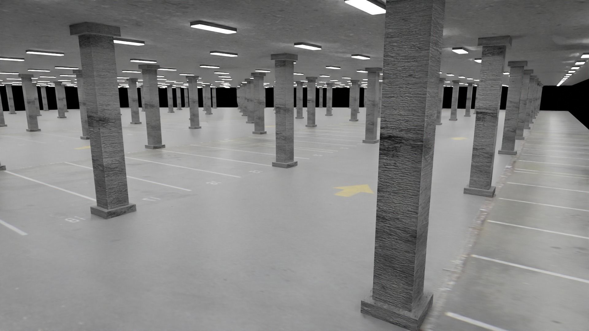 Parking Garage free VR / AR / low-poly 3D model | CGTrader