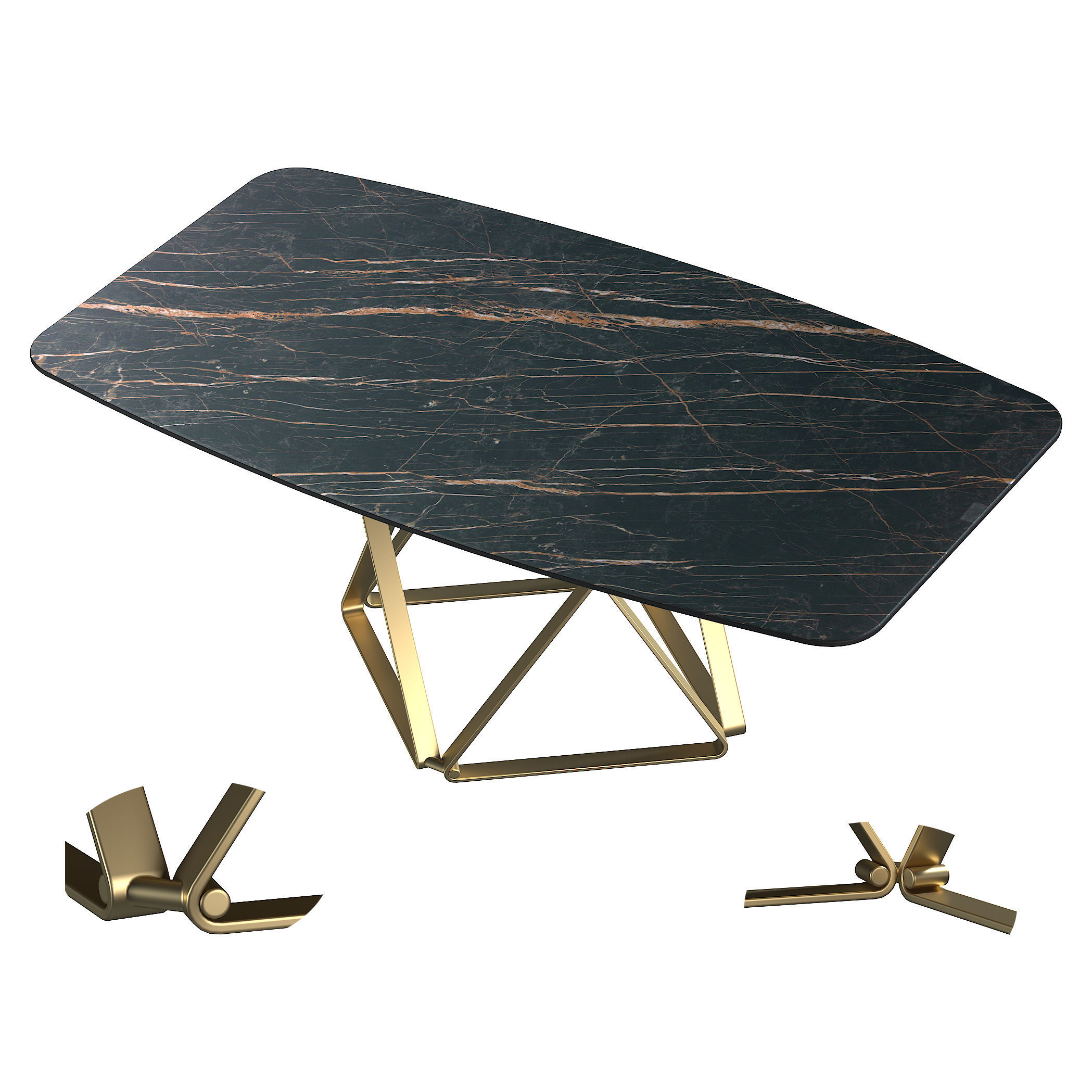 DELTA Bontempi Casa Table 3D model | CGTrader