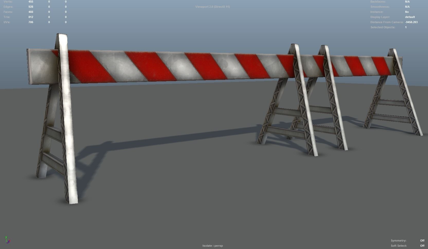 3D model Road Objects - Traffic - low poly VR / AR / low-poly | CGTrader
