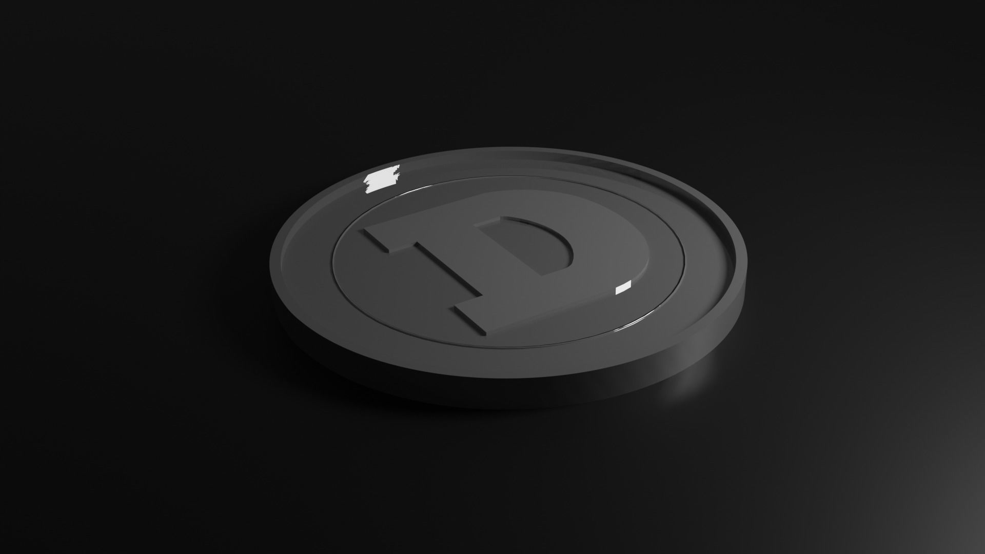 Dogecoin coin with dog free 3D model | CGTrader