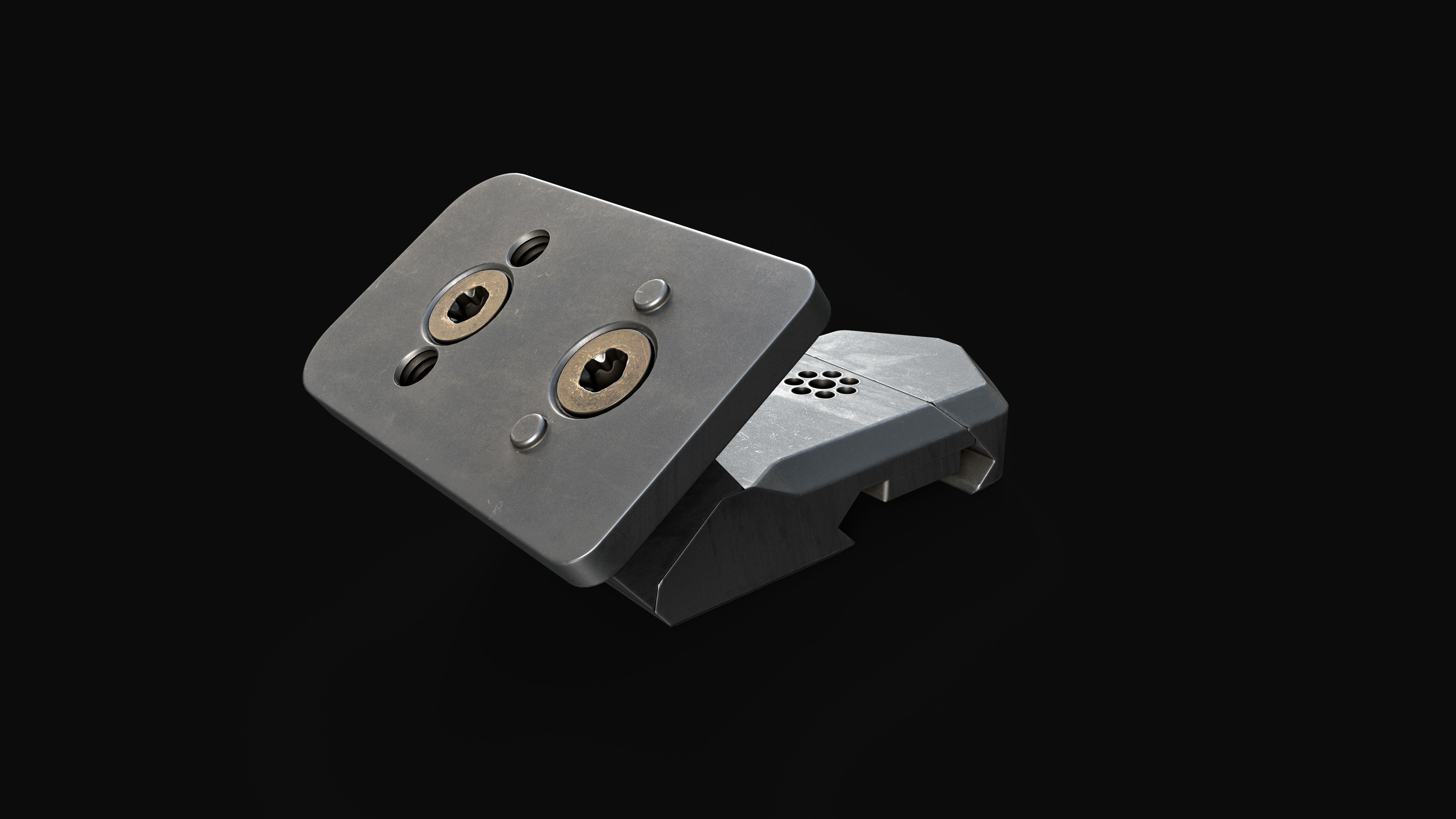 Arisaka Offset Optic Mount free VR / AR / low-poly 3D model | CGTrader