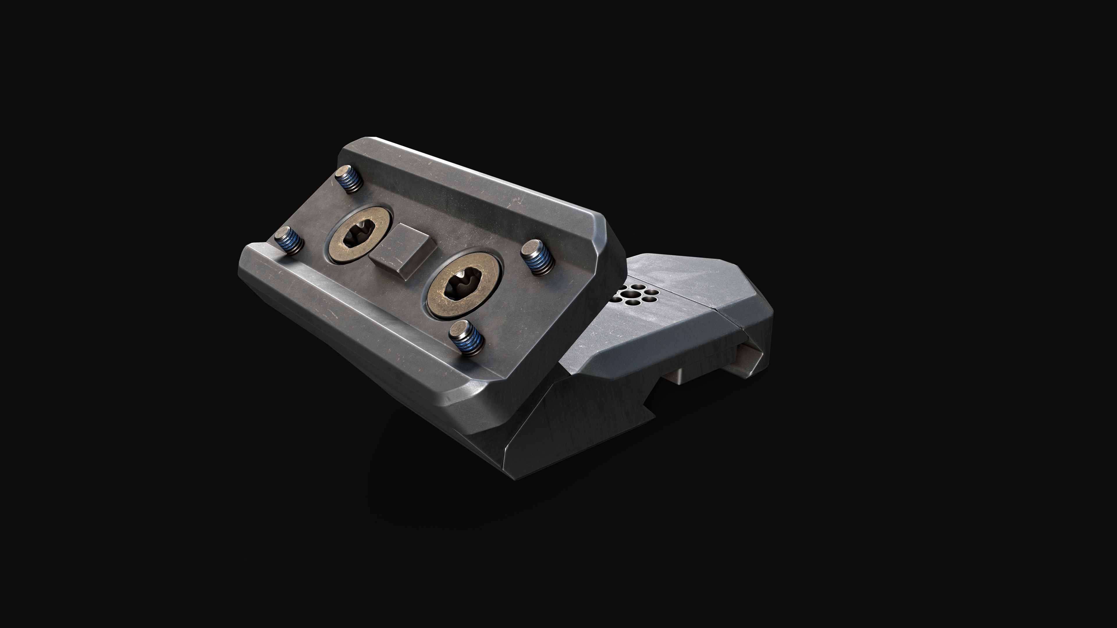 Arisaka Offset Optic Mount free VR / AR / low-poly 3D model | CGTrader