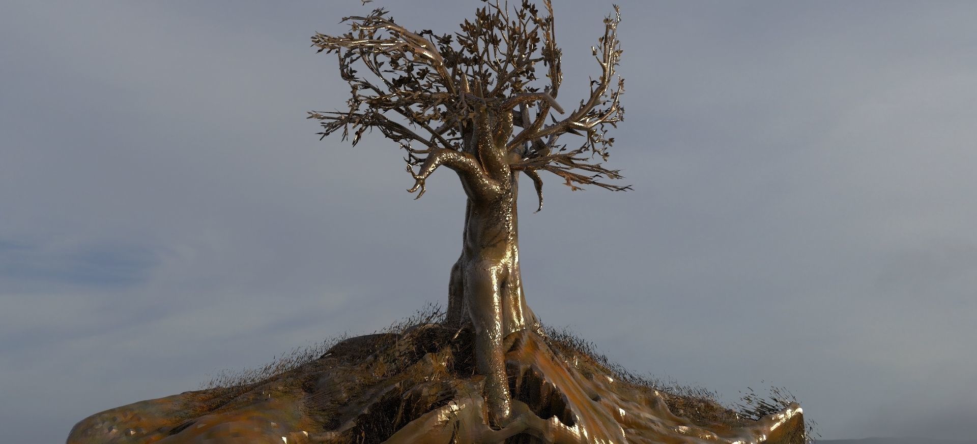 Ancient Tree Fantasy 3D model | CGTrader
