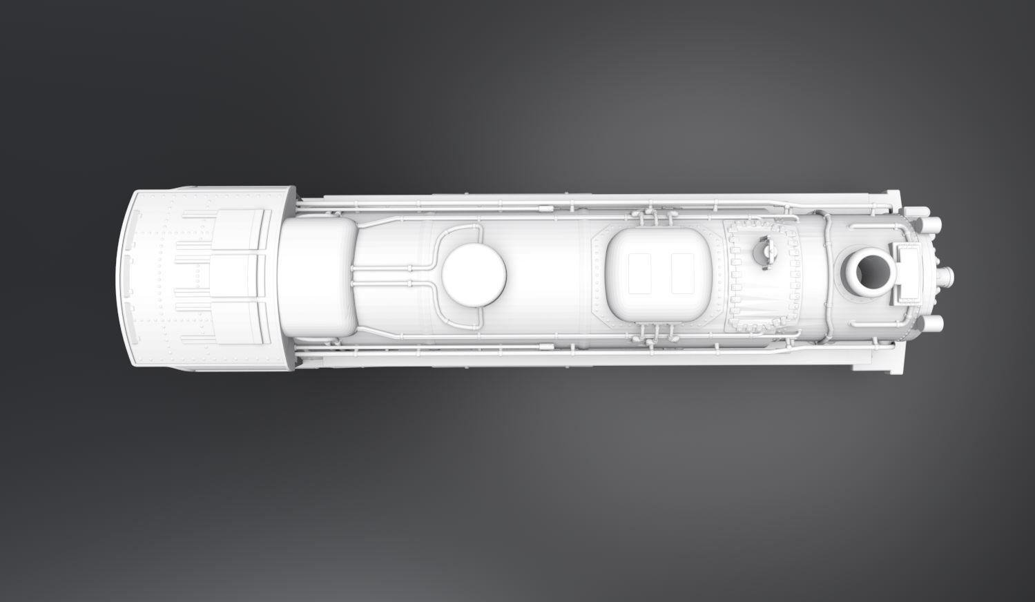 WW2 Troop Train Scale model 3D model 3D printable | CGTrader
