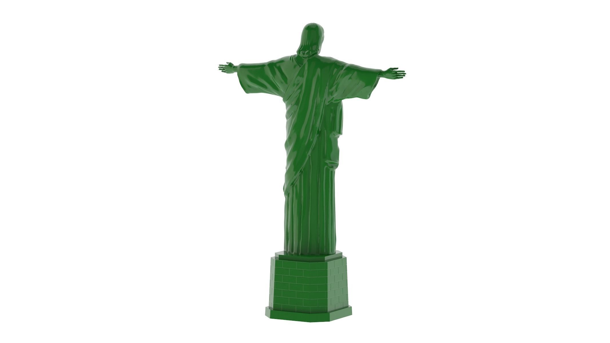 Christ the Redeemer Statue 3D Print 3D model 3D printable | CGTrader
