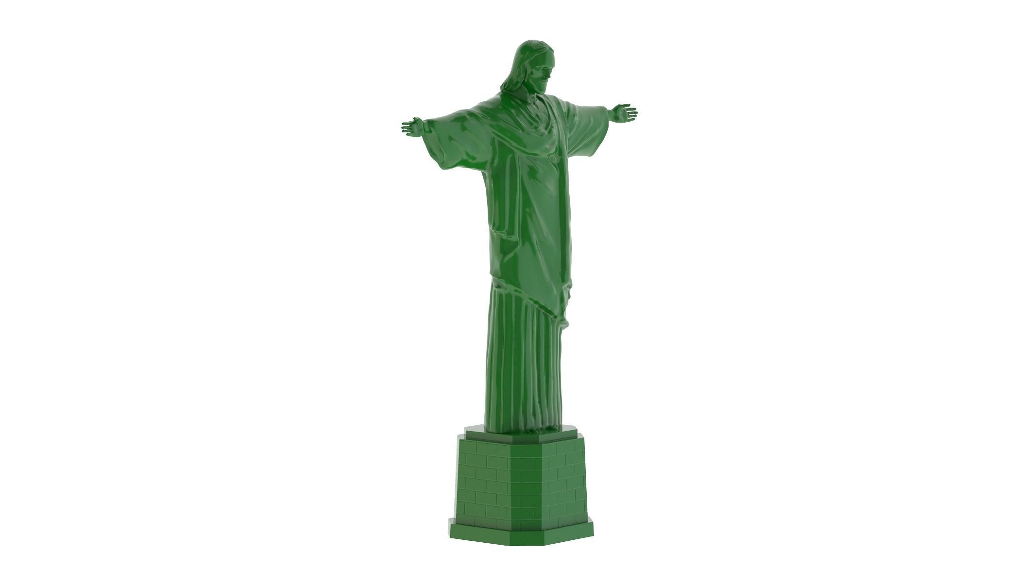Christ the Redeemer Statue 3D Print 3D model 3D printable | CGTrader