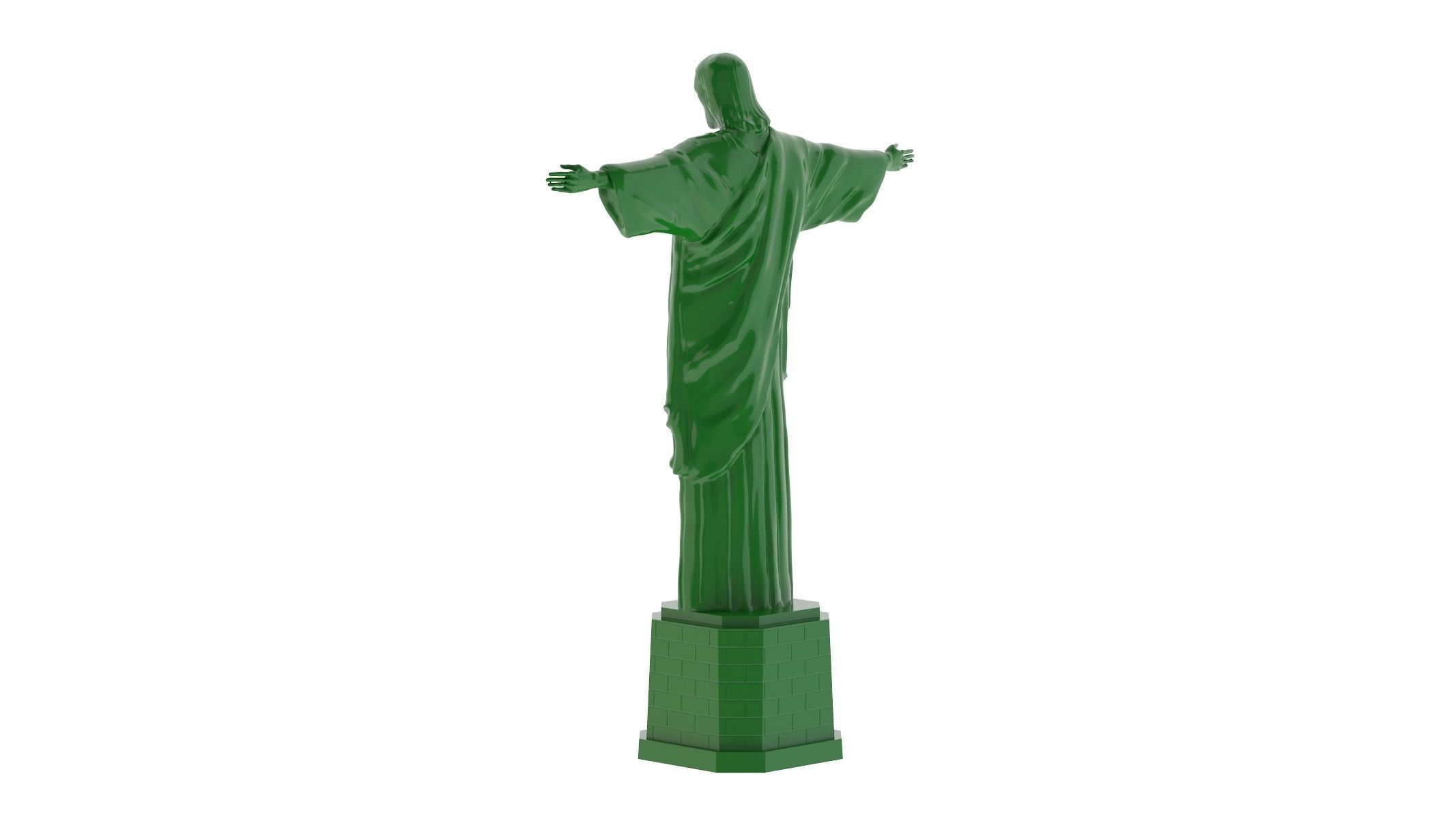 Christ the Redeemer Statue 3D Print 3D model 3D printable | CGTrader