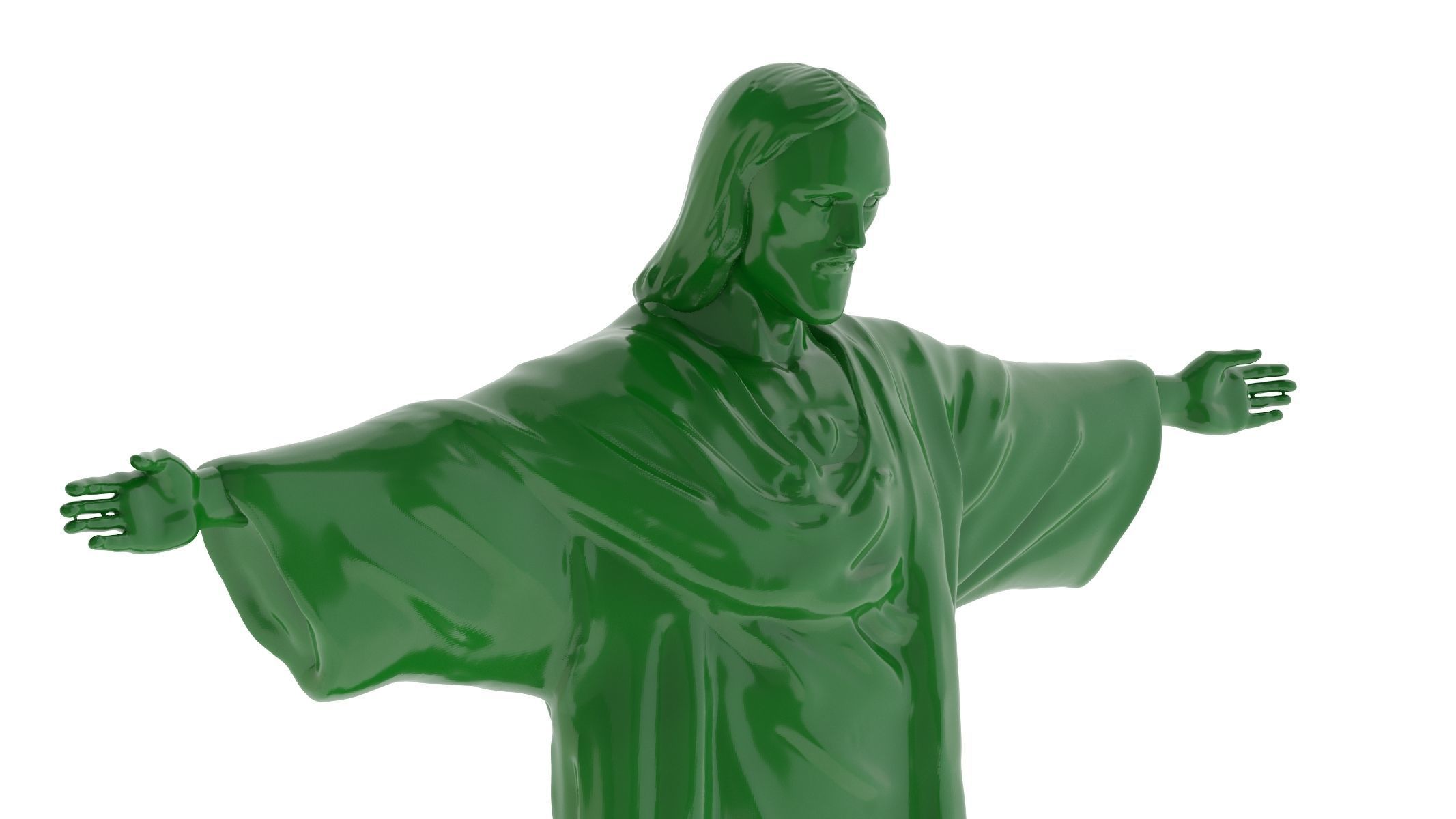 Christ the Redeemer Statue 3D Print 3D model 3D printable | CGTrader