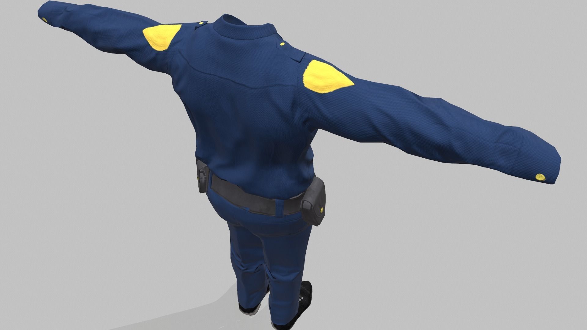 Police Uniform 3D model | CGTrader