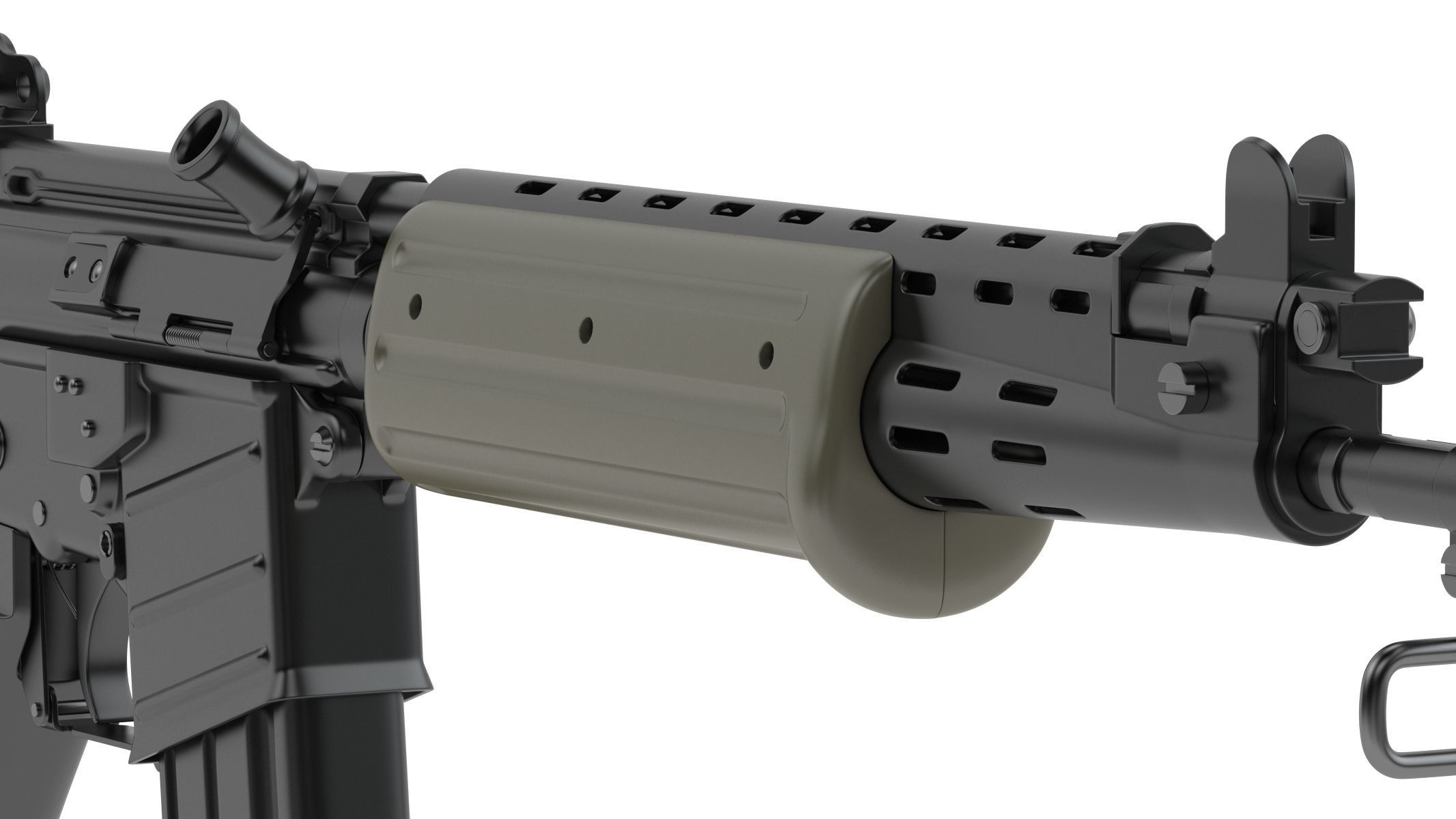 FN CAL 3D model | CGTrader