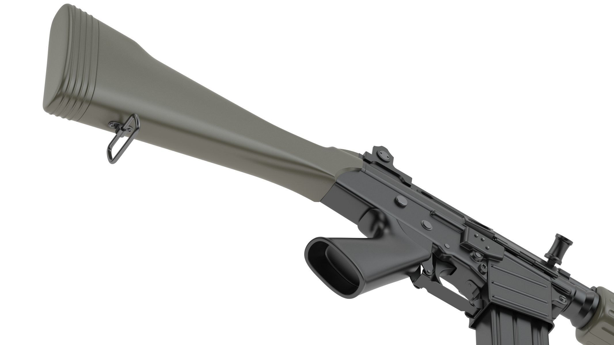 FN CAL 3D model | CGTrader