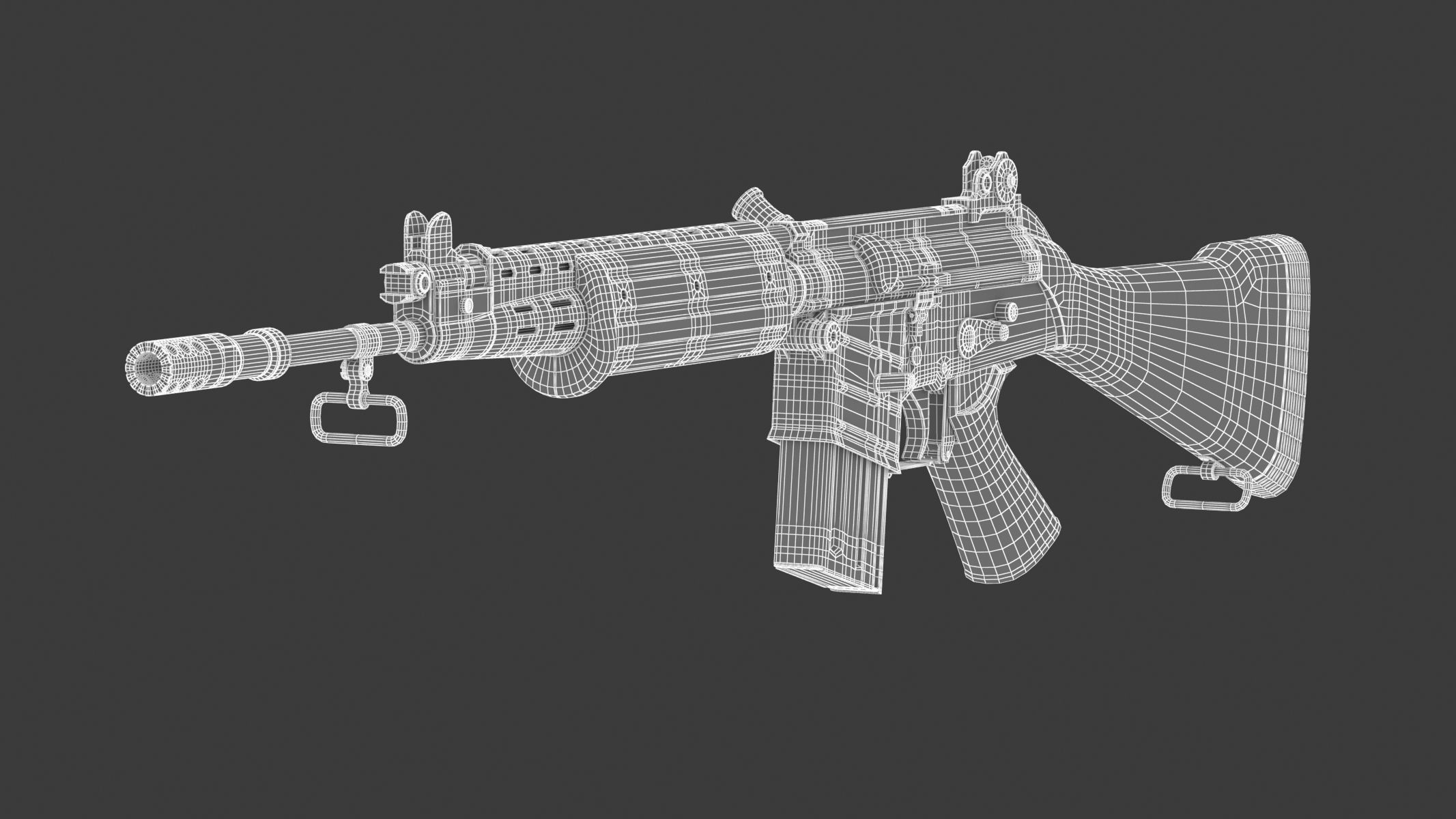 FN CAL 3D model | CGTrader