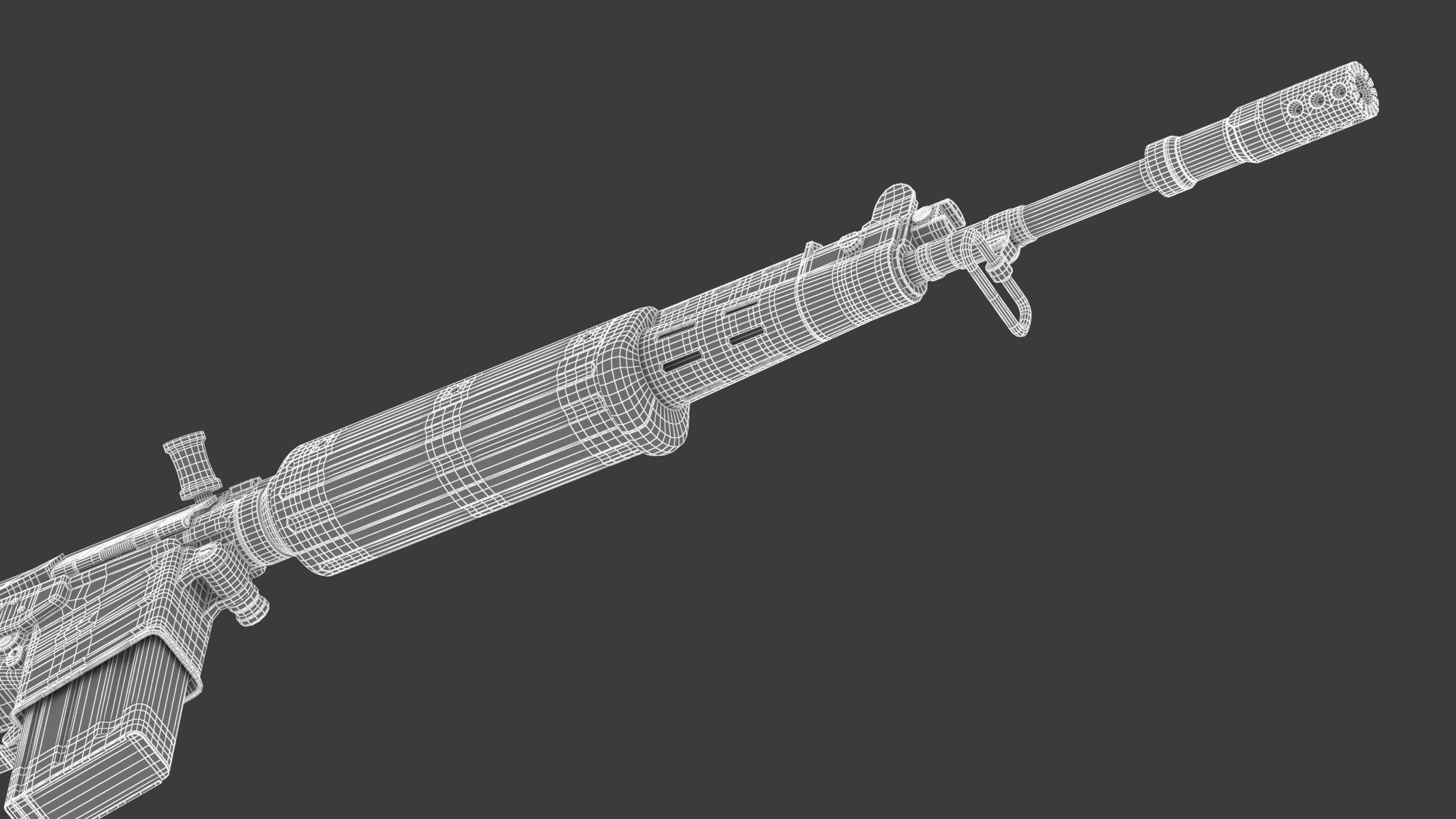 FN CAL 3D model | CGTrader