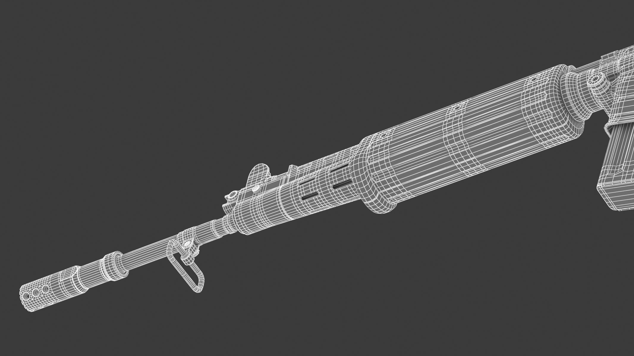 FN CAL 3D model | CGTrader