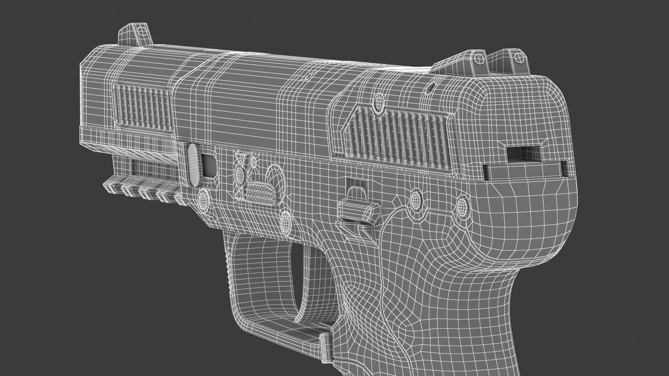 FN Five-seven 3D model | CGTrader