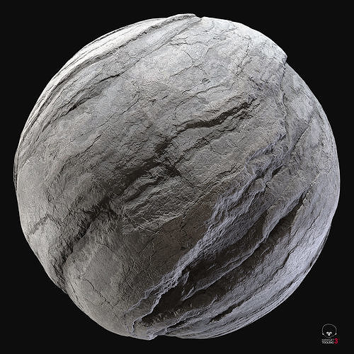 Rock cliff wall 33 Texture | CGTrader