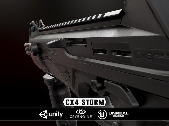 3D model CX4 Storm - Model and Textures VR / AR / low-poly OBJ FBX TGA | CGTrader.com
