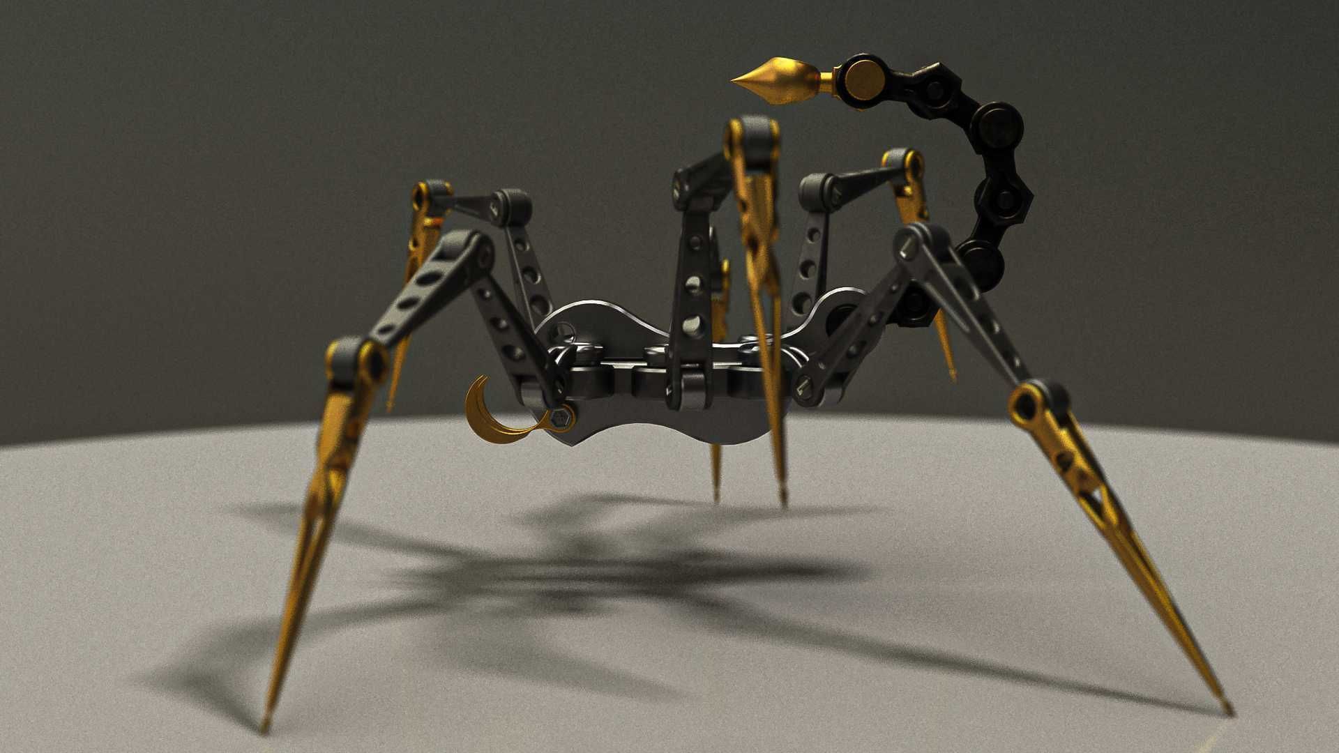 Arachnoid Mecha 3D model | CGTrader