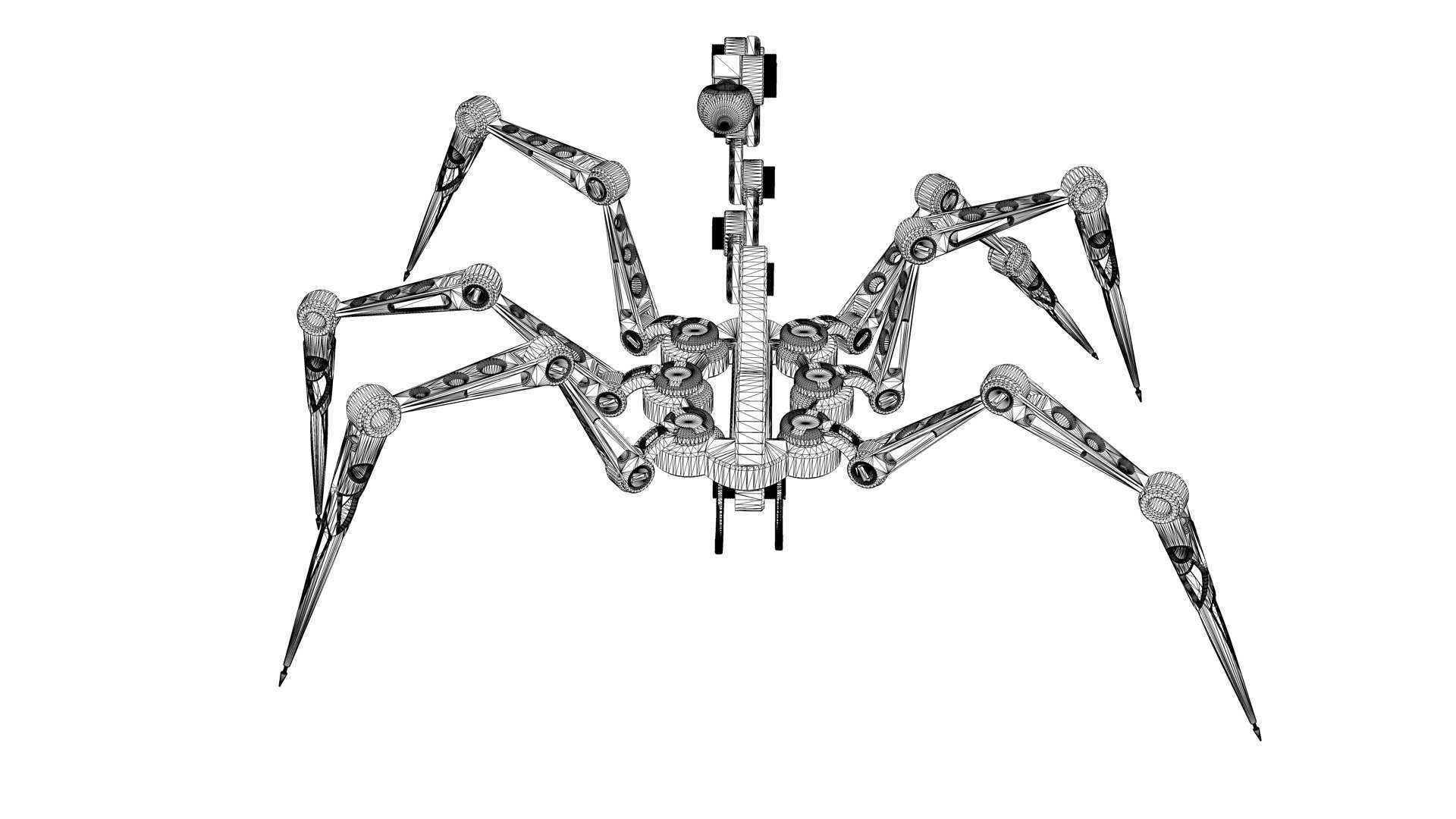 Arachnoid Mecha 3D model | CGTrader