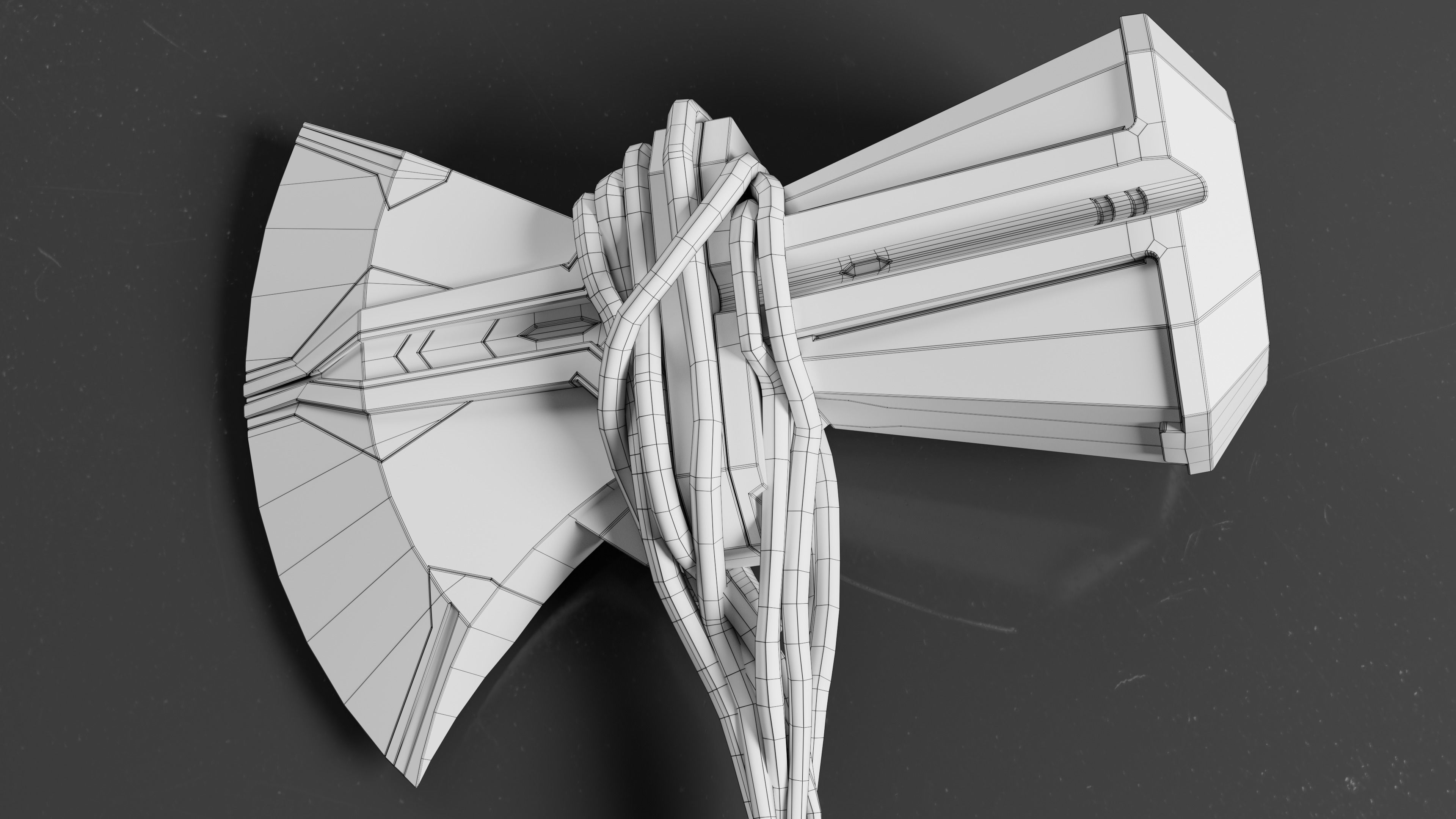 3D model Stormbreaker hobbit axe VR / AR / low-poly | CGTrader