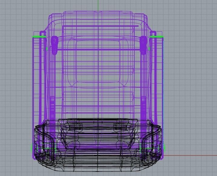 High Quality Airplane Premium Seating 3D Model With textures 3D model ...