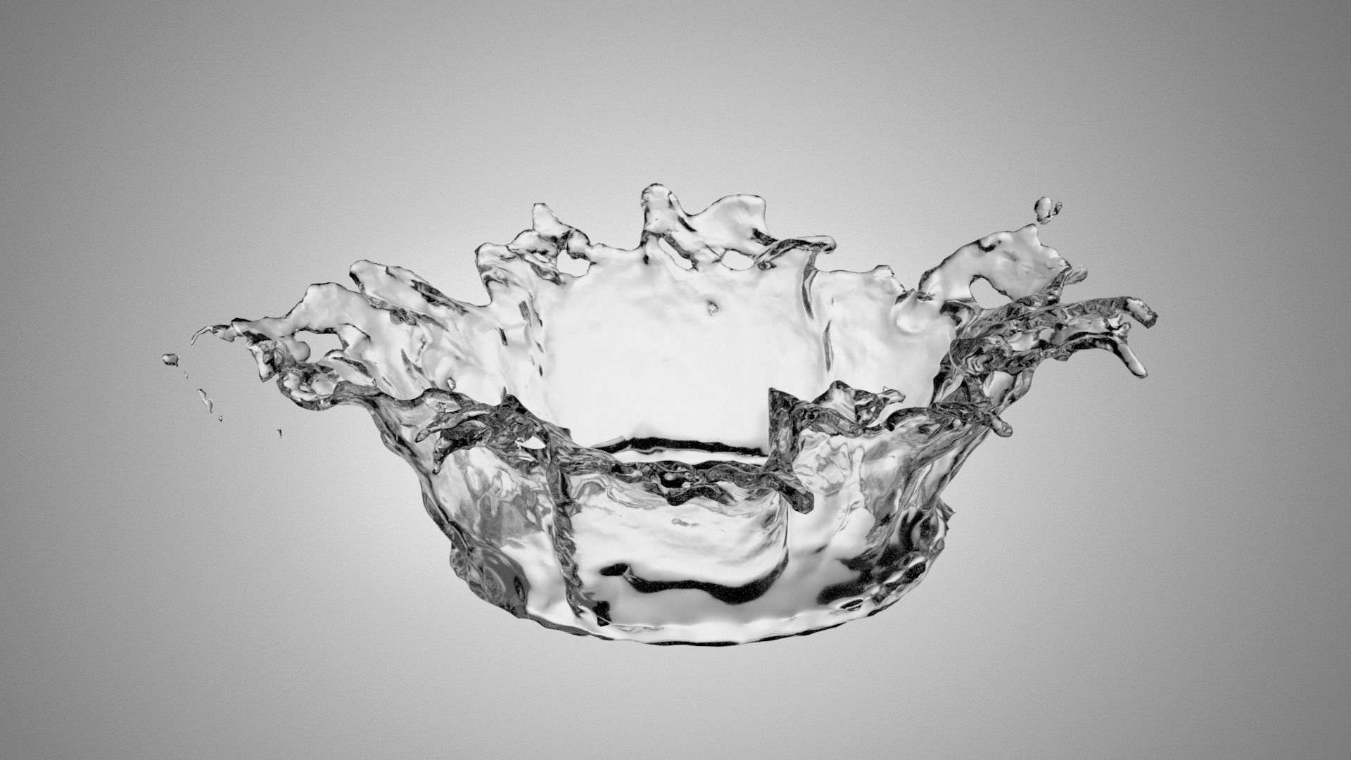 3D Splash Water 3D model | CGTrader
