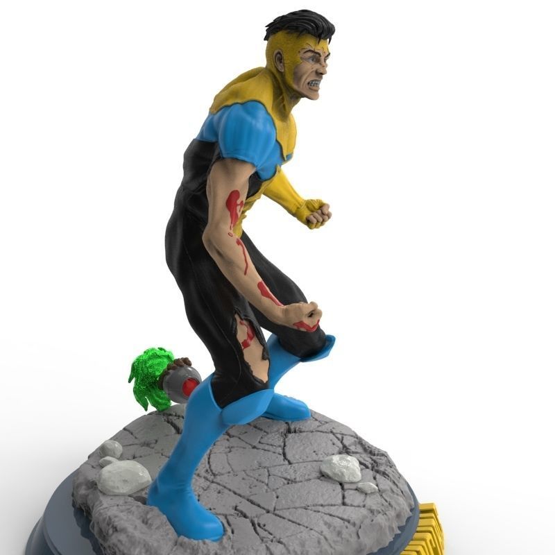 INVINCIBLE STATUE 3D model 3D printable | CGTrader
