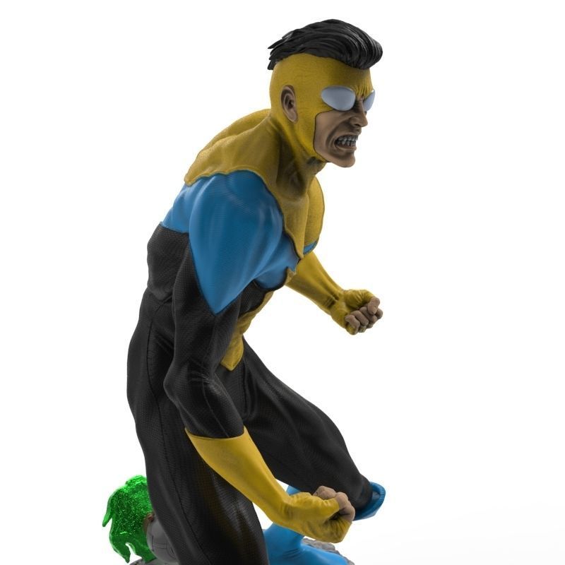 INVINCIBLE STATUE 3D model 3D printable | CGTrader