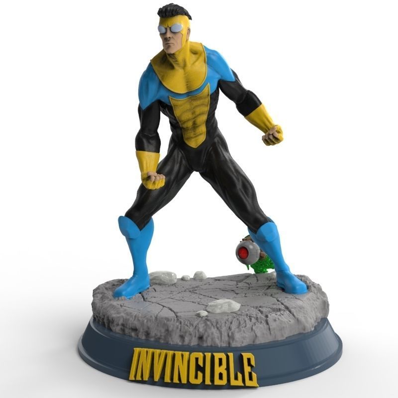 INVINCIBLE STATUE 3D model 3D printable | CGTrader