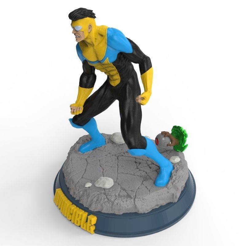 INVINCIBLE STATUE 3D model 3D printable | CGTrader