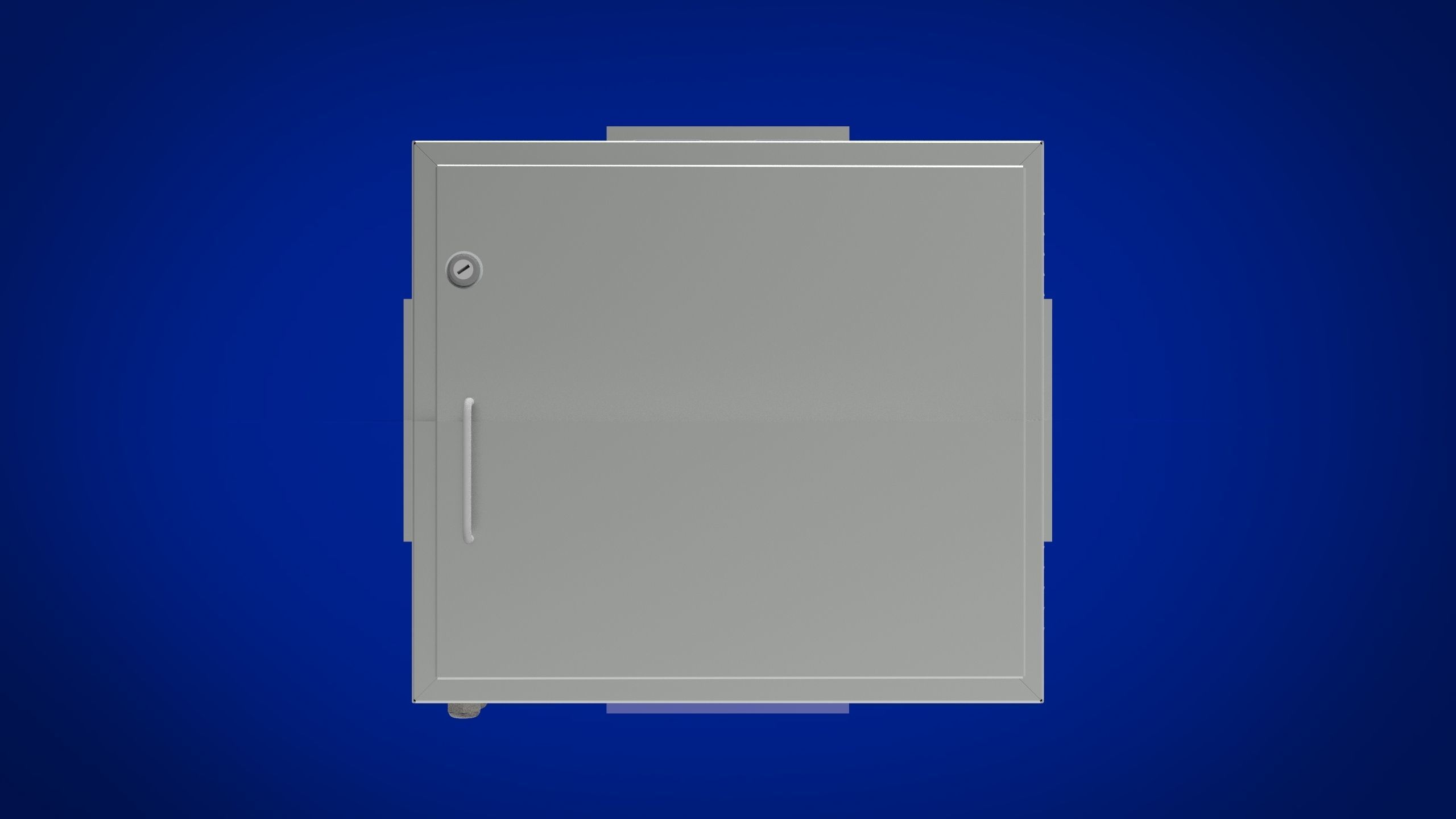 Metal Battery Box 3D model | CGTrader